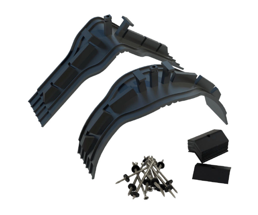 Dry Ridge Union Bracket & Screw Kit (Dry Fix)